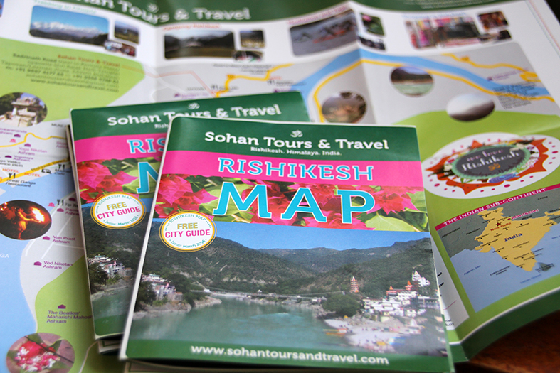 New “Rishikesh Map” launched | Sohan Tours & Travel